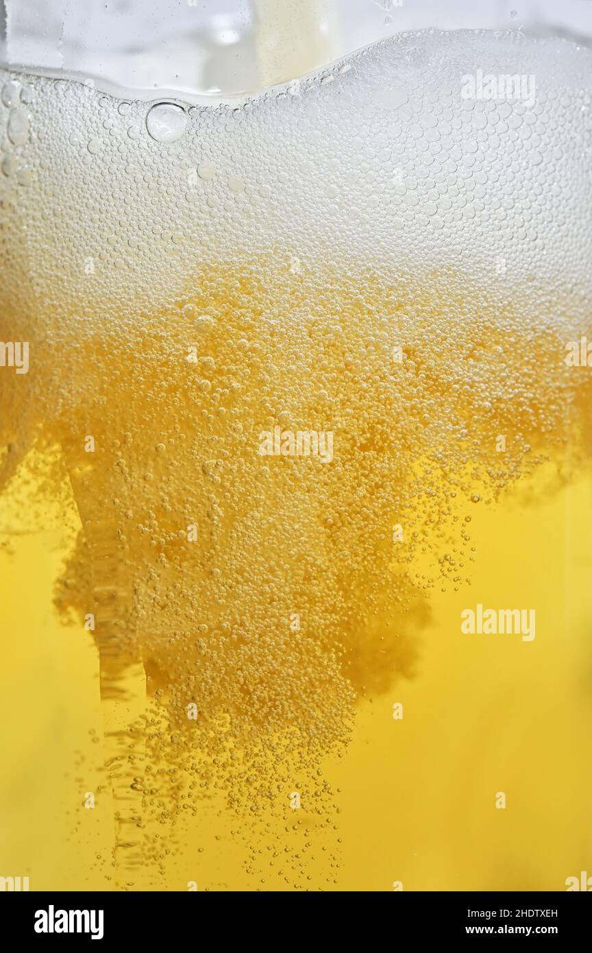 beer, golden, beer foam, beers, goldens, beer foams Stock Photo - Alamy