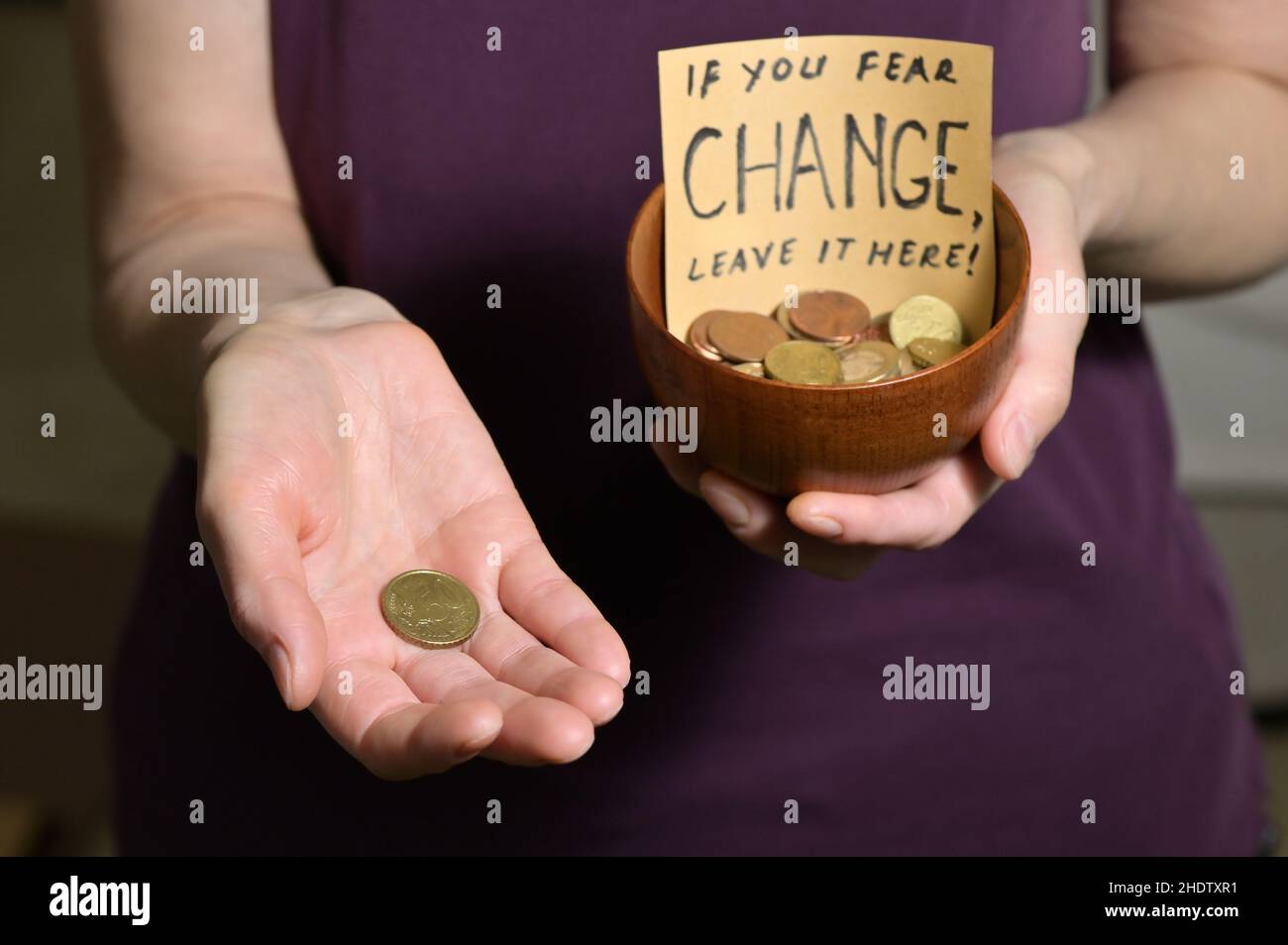 collecting, coins, donation, fundraising, coin, donations Stock Photo ...