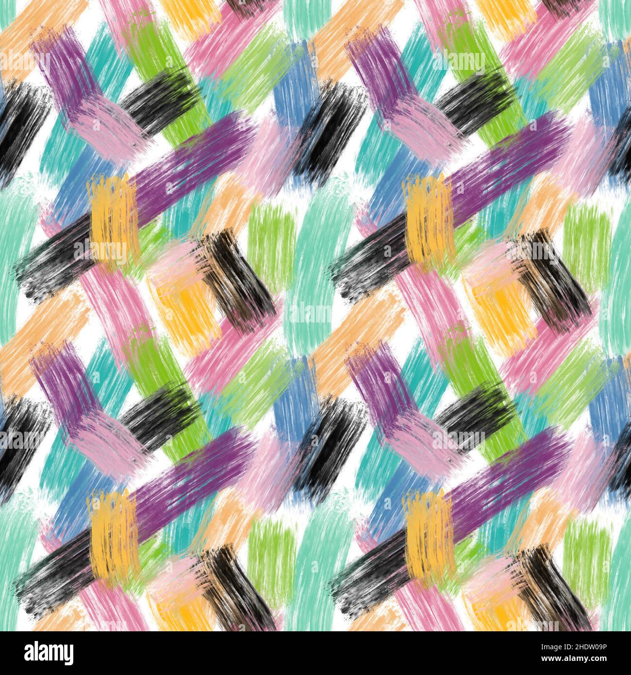 Paint abstract stripes seamless pattern for gifts and cards and posters ...
