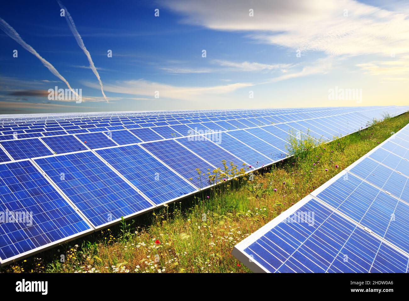 solar plant, solar cell, solar energy, photovoltaic system, solar ...