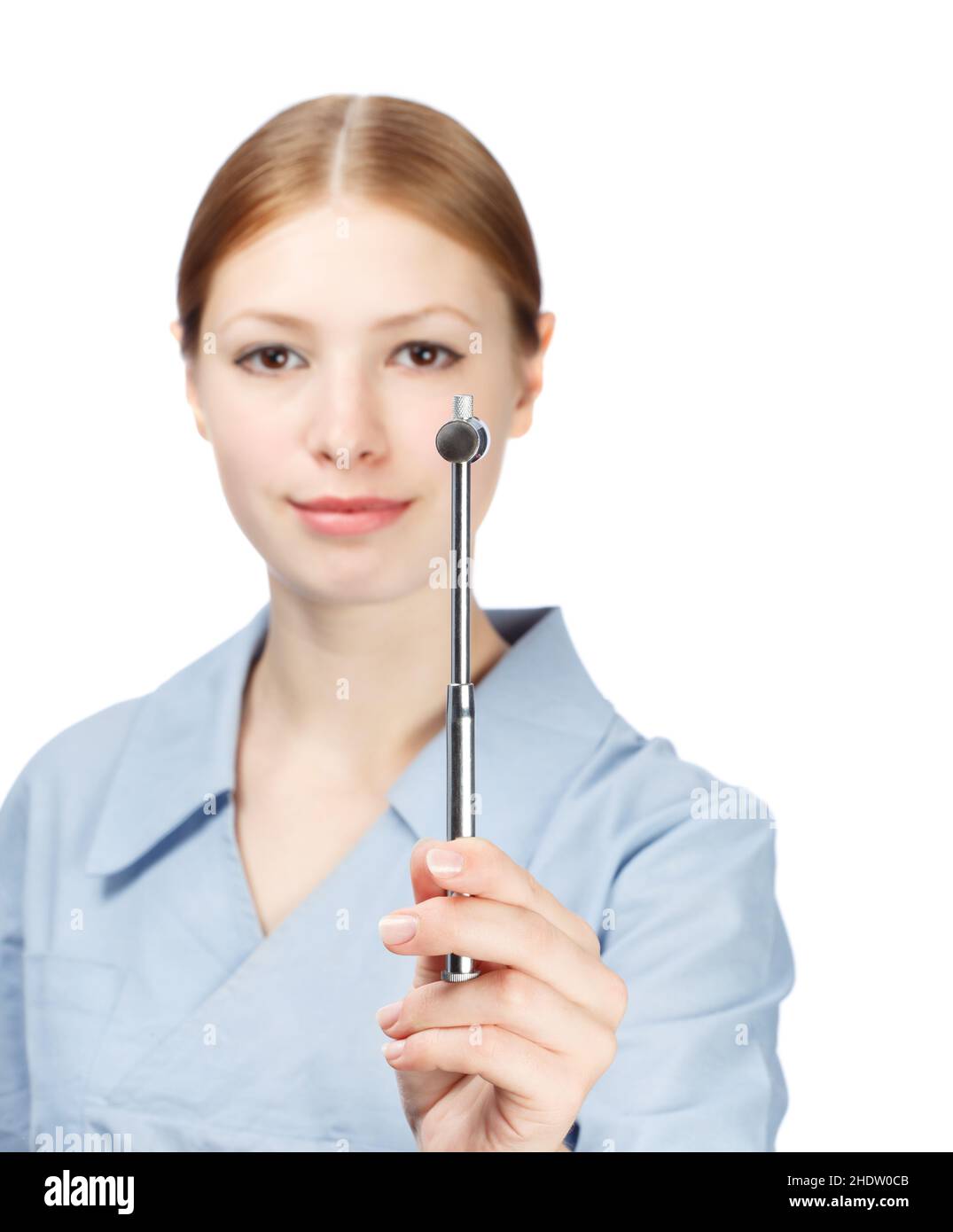 doctor, neurologin, tendon hammer, doctors, reflex hammer Stock Photo ...