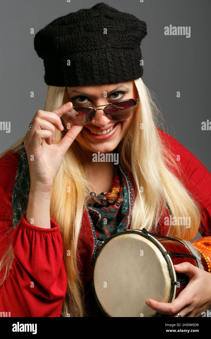 drums, hippie, drum, hippies Stock Photo - Alamy