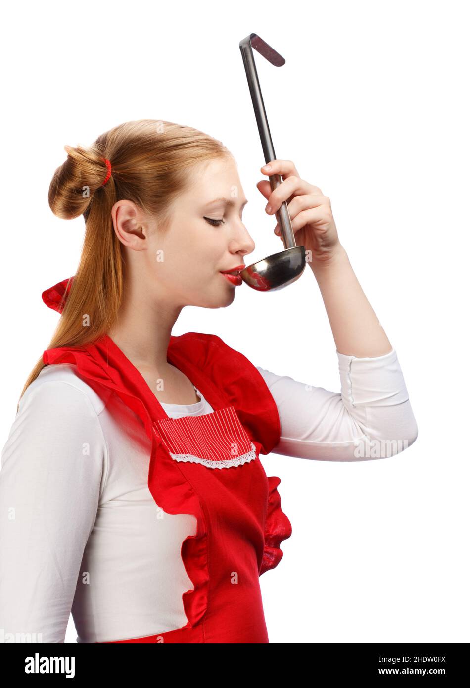 ladle, cook, tasting, ladles, cooks Stock Photo - Alamy