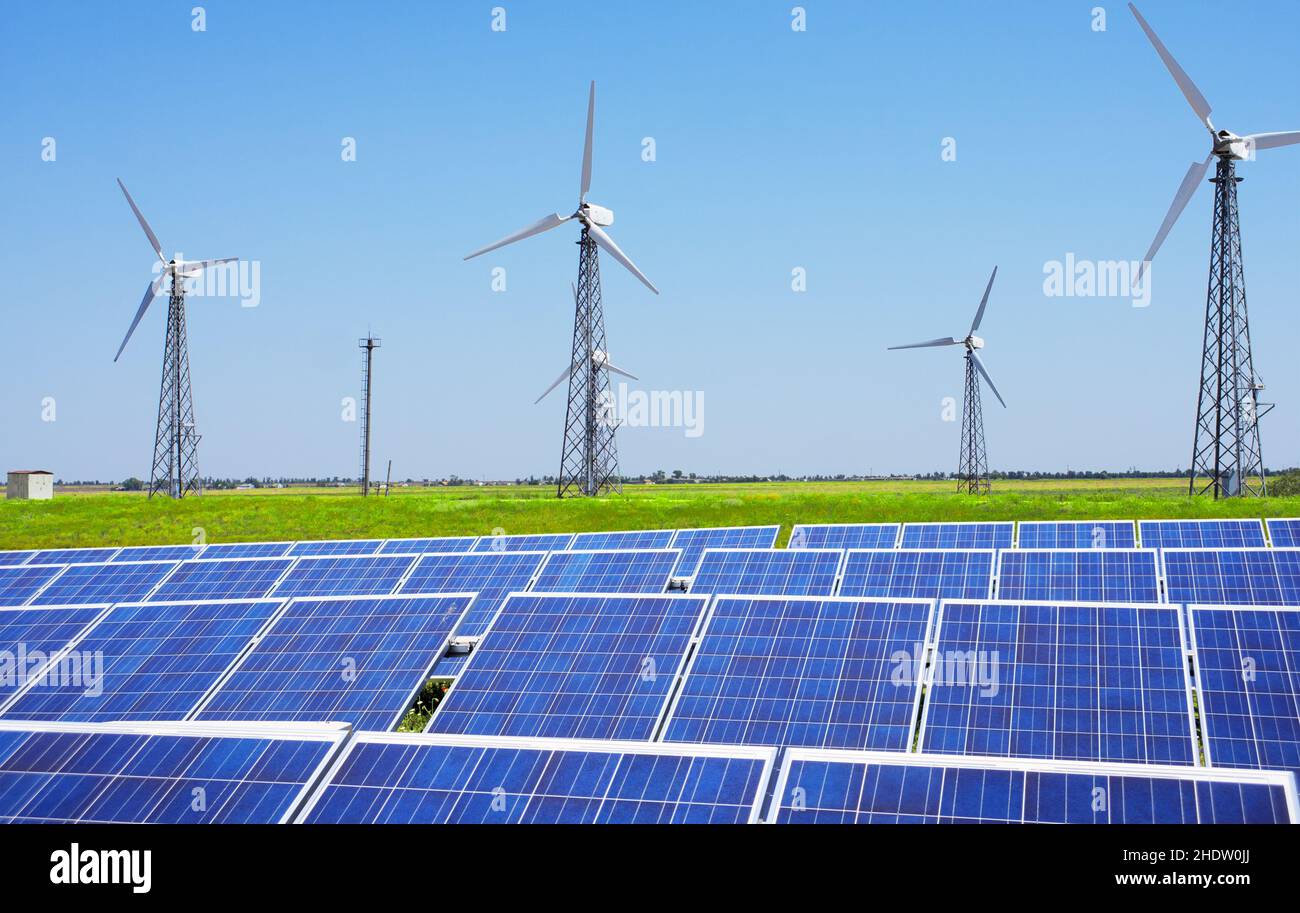 wind power, alternative energy, renewable energies, solar plant, wind ...