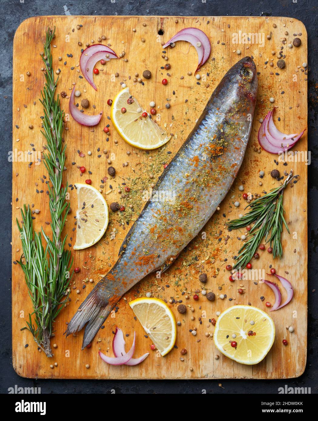fish, spices, mullet, fishes, spice Stock Photo - Alamy