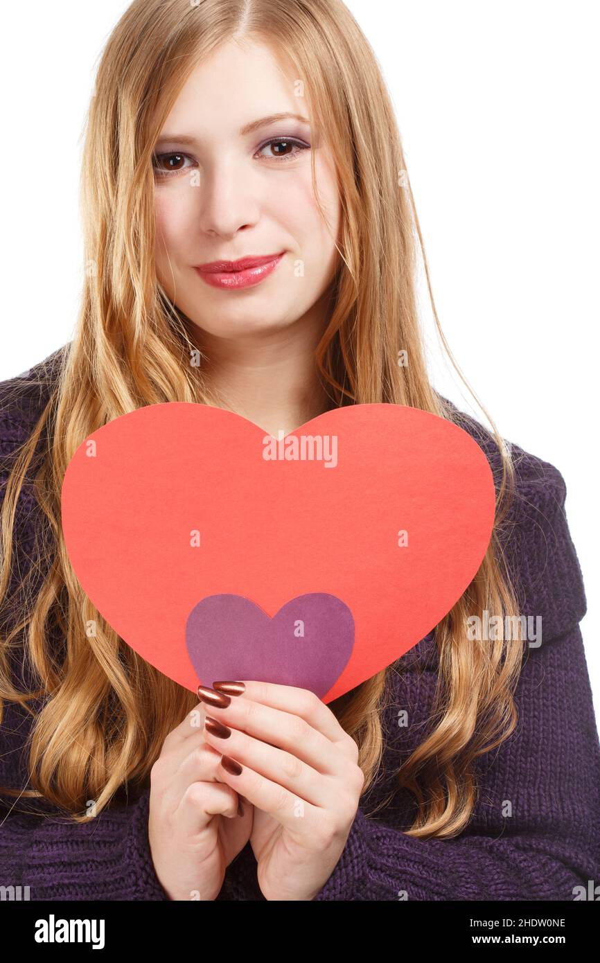 Hearts ladies hi-res stock photography and images - Alamy