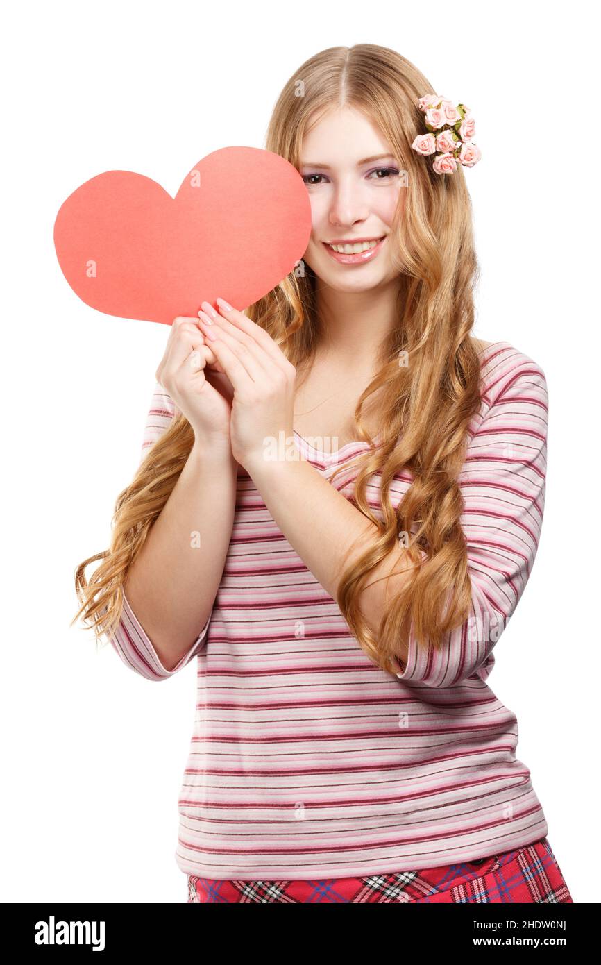 Hearts ladies hi-res stock photography and images - Alamy