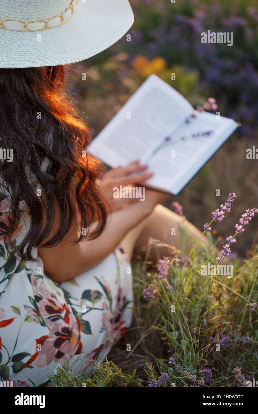 Lady book 1 hi-res stock photography and images - Alamy