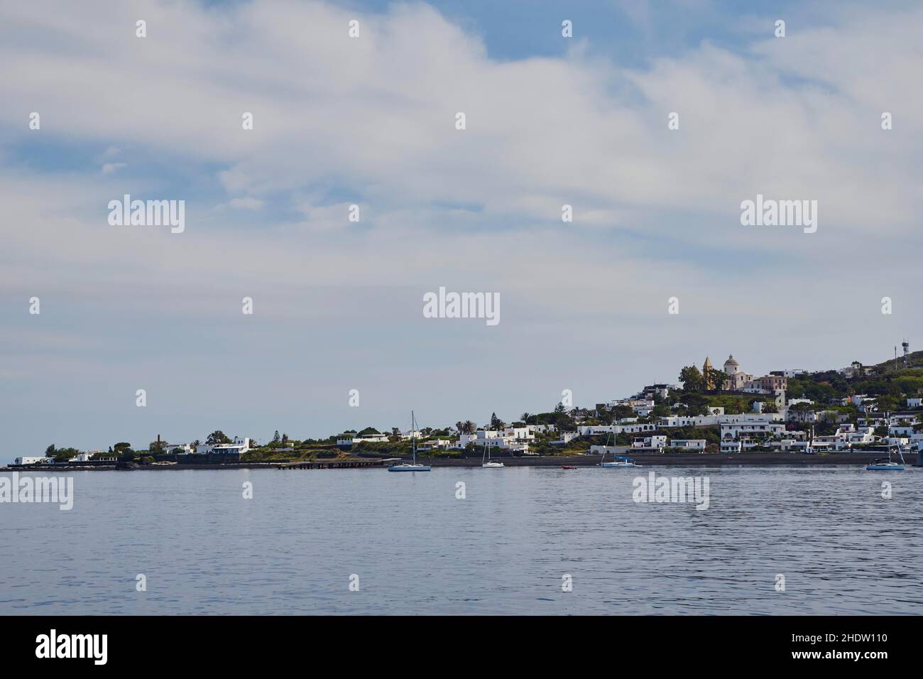 village, volcano island, stromboli, villages, volcano islands ...