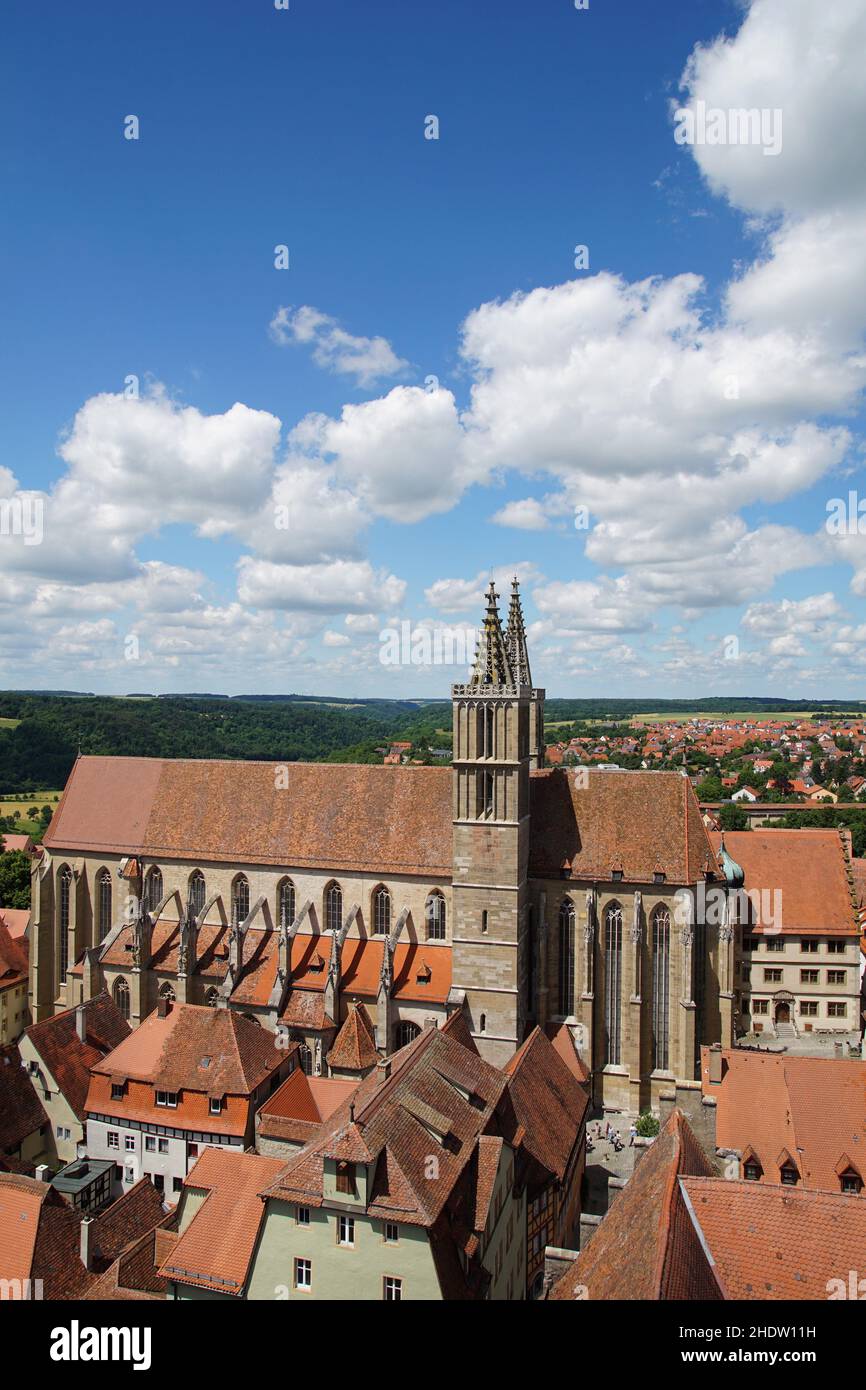 jacob church, rothenburg ob der tauber, jacob churchs, rothenburg ob ...