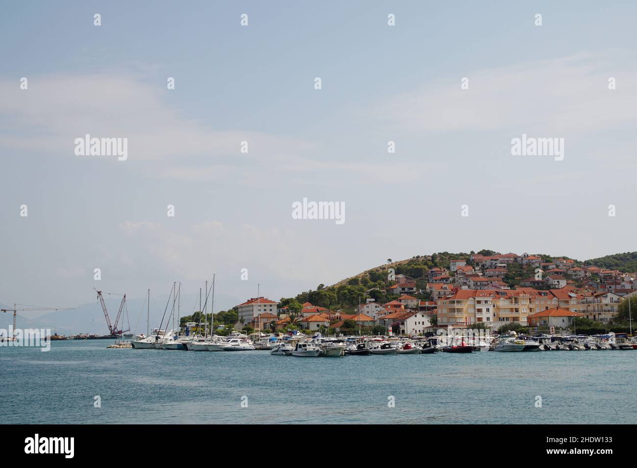 harbour, trogir, harbours, port, trogirs Stock Photo - Alamy
