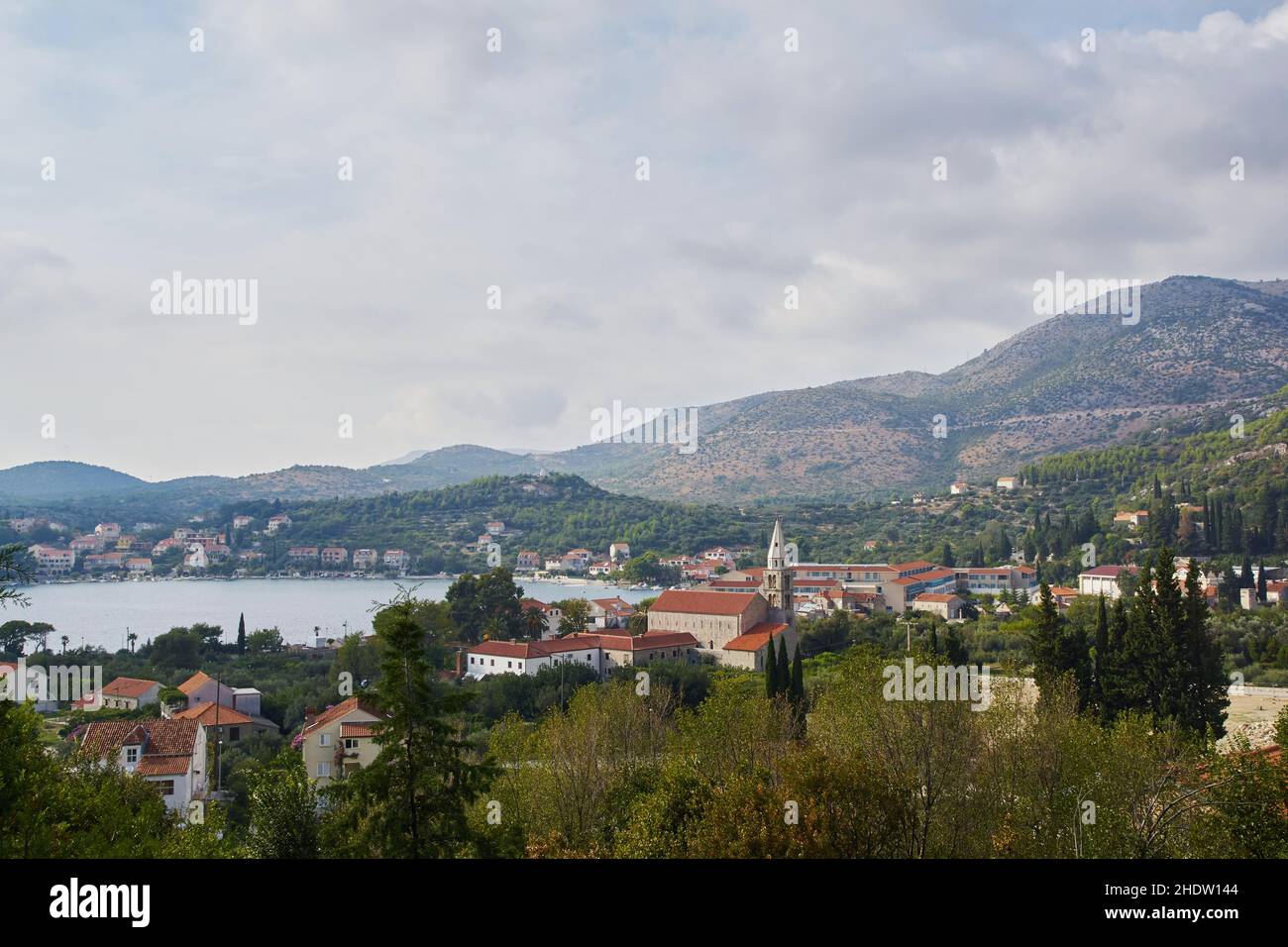 croatia, pictorial, klek, croatias, pictorials Stock Photo - Alamy