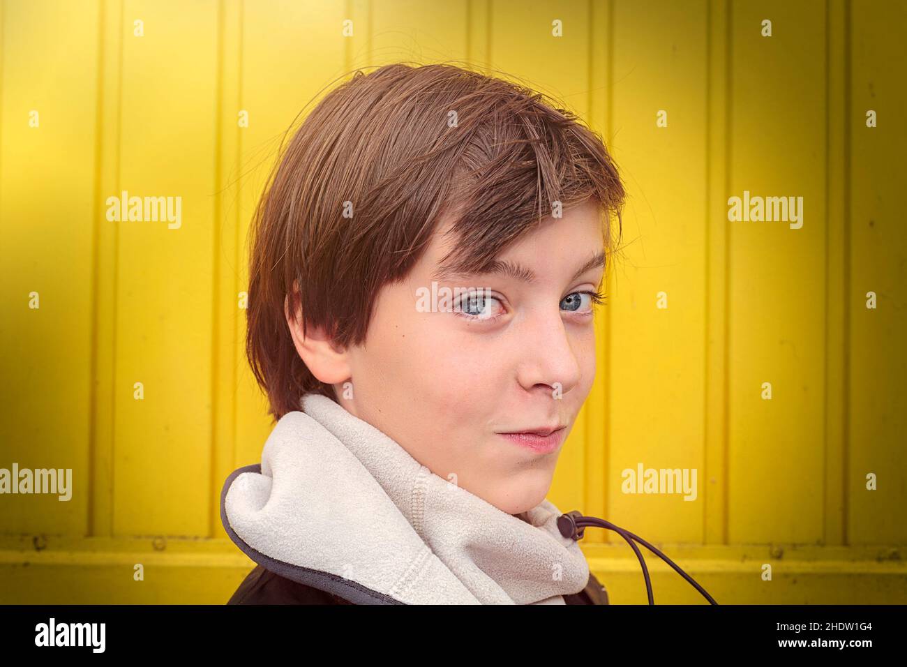 Smile mischievously hi-res stock photography and images - Alamy