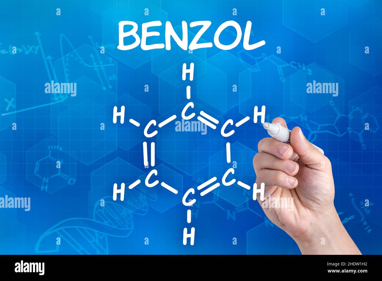 Benzene structure formula hi-res stock photography and images - Alamy