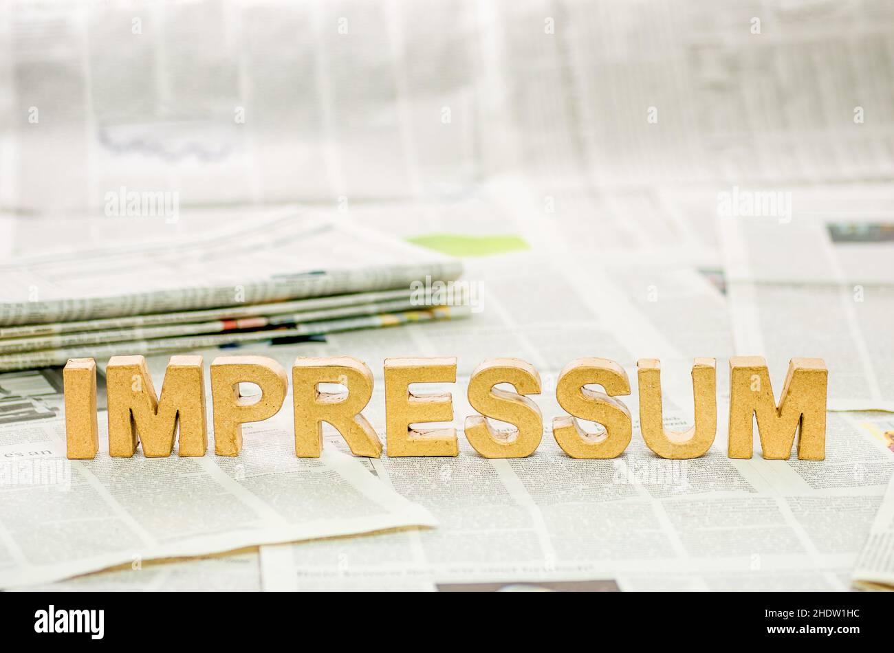 Imprint hi-res stock photography and images - Alamy