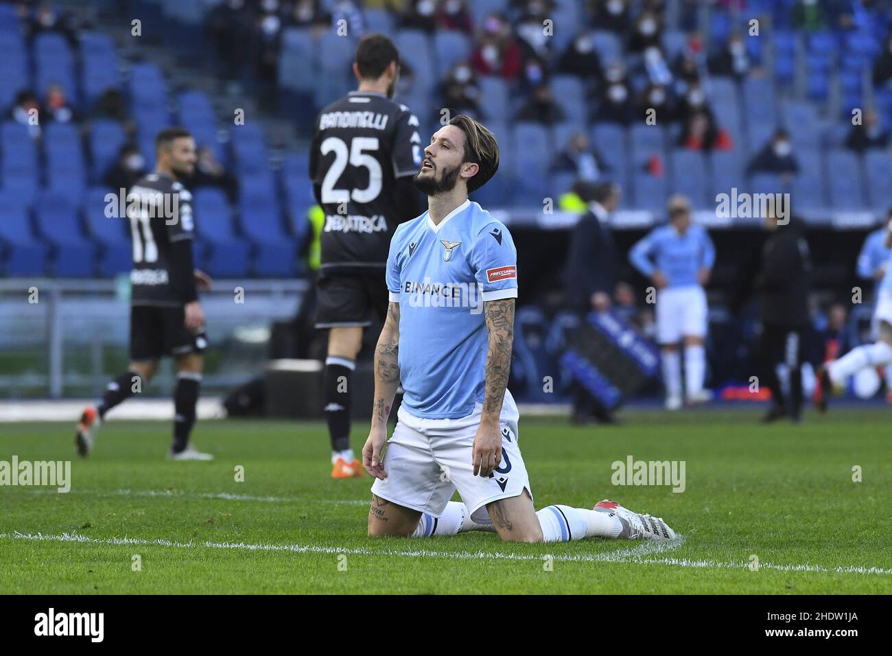 Luis Alberto of SS LAZIO during the 20th day of the Serie A ...