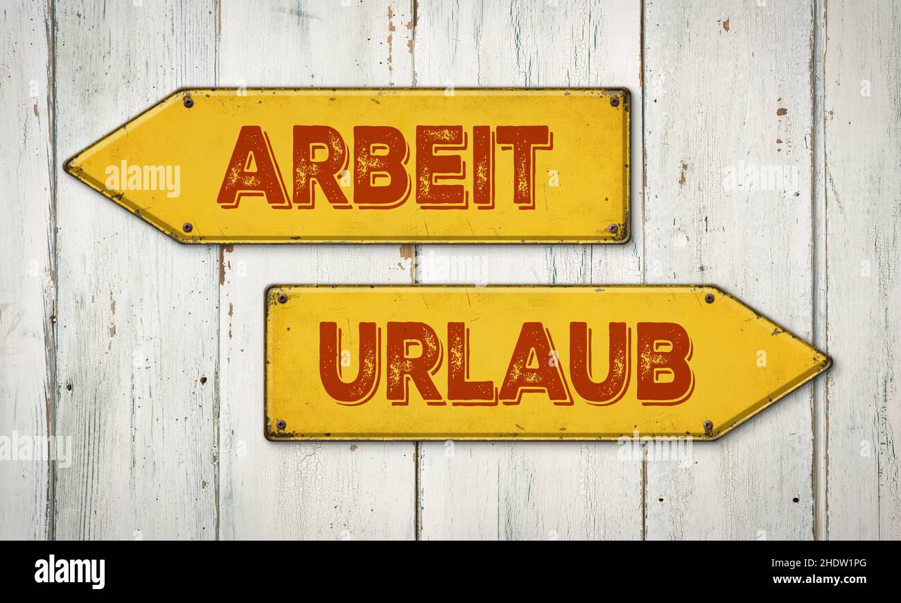 work, vacation, footpath sign, vacation time, works, vacations ...