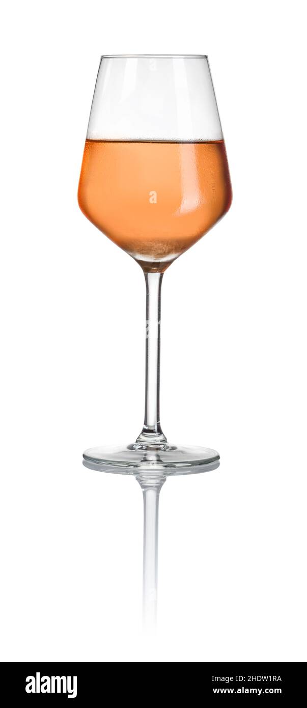wine glass, rosé, glas ware Stock Photo - Alamy