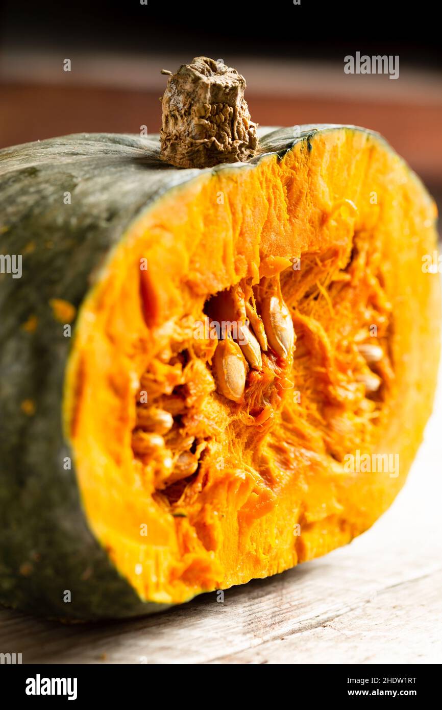 Pumpkin close up hi-res stock photography and images - Alamy