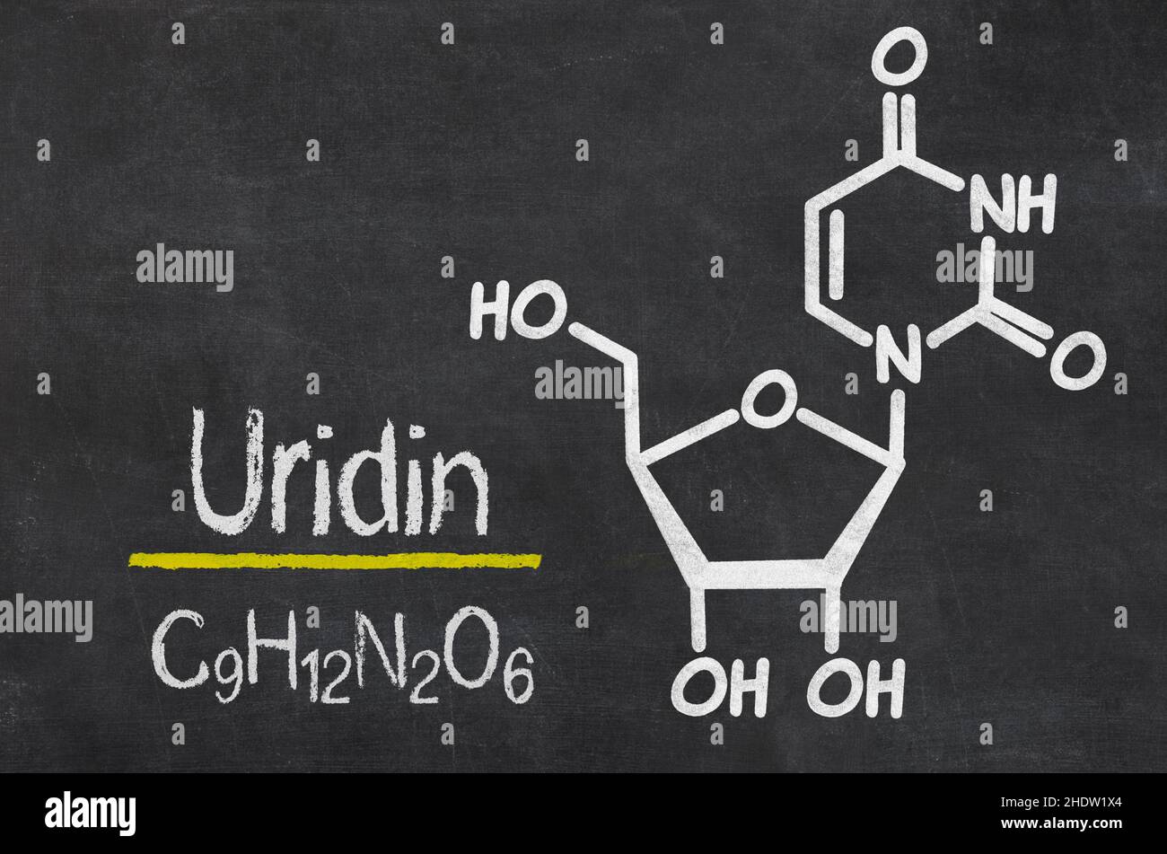 formula, uridin, formulas Stock Photo - Alamy