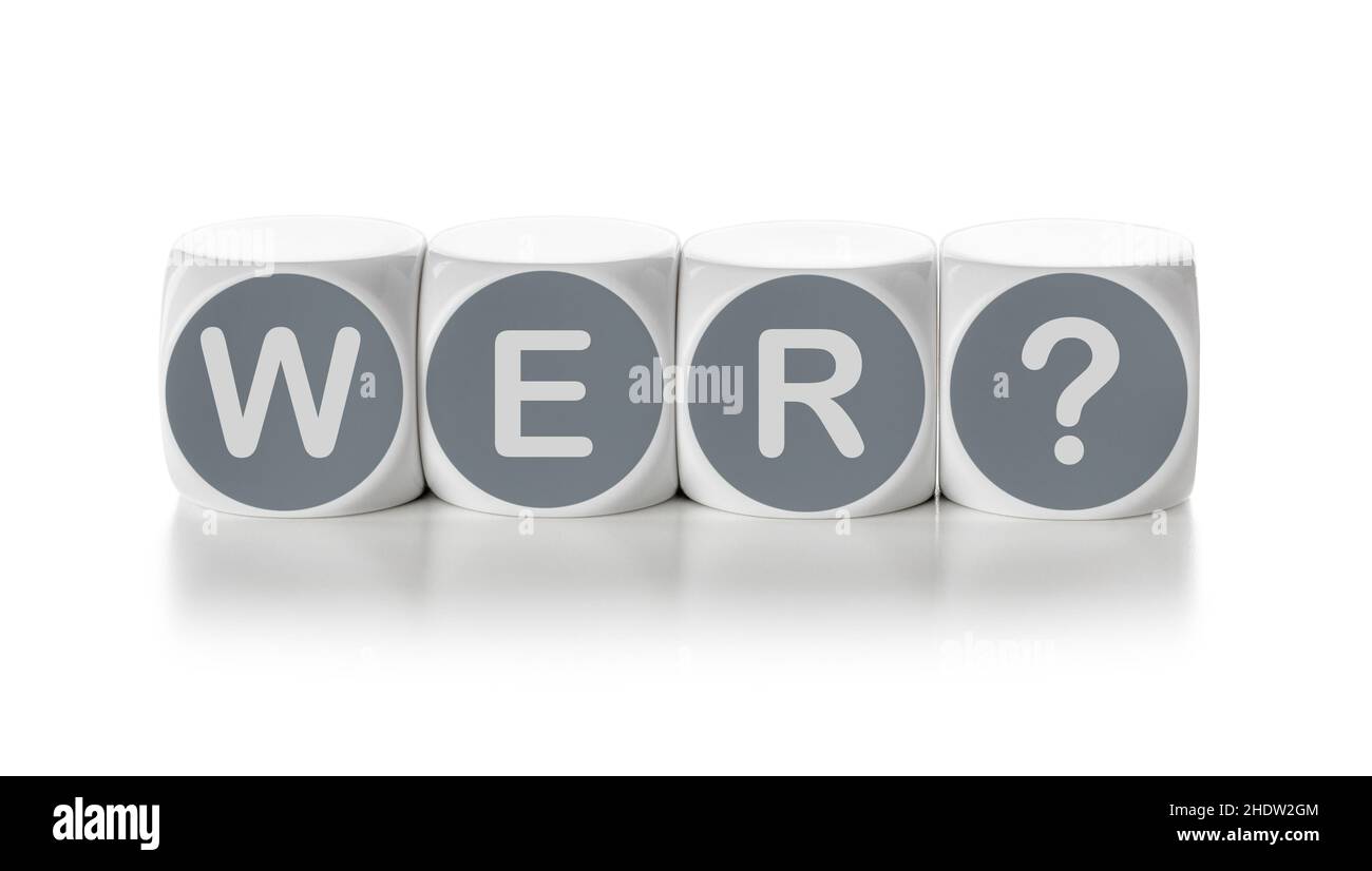 Question mark on neutral background hi-res stock photography and images ...