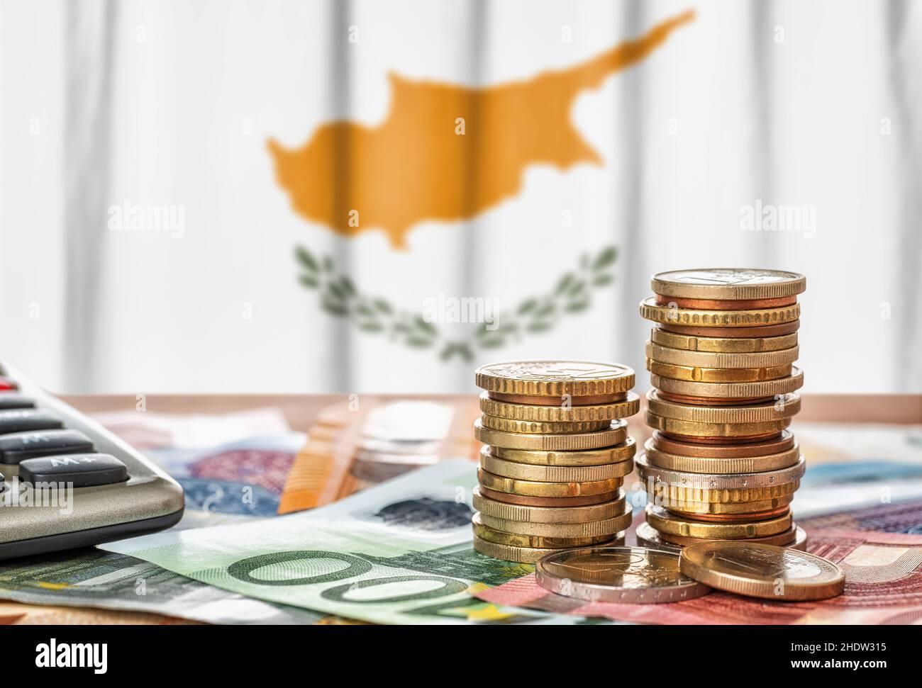 Euro coin cyprus hi-res stock photography and images - Alamy