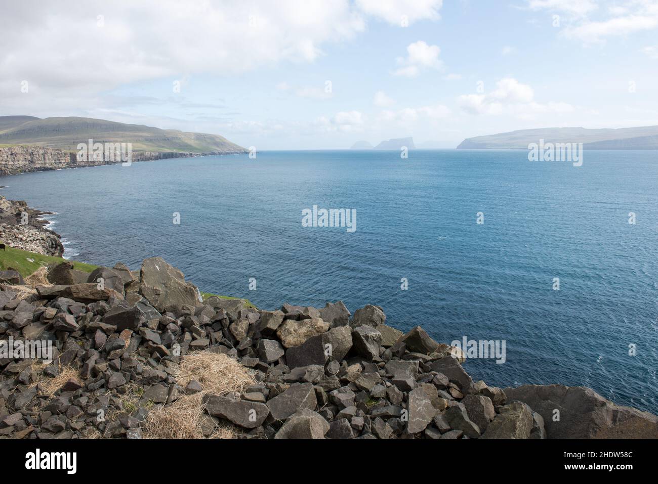 coast, northern europe, faroe islands, coasts, northern europes Stock ...