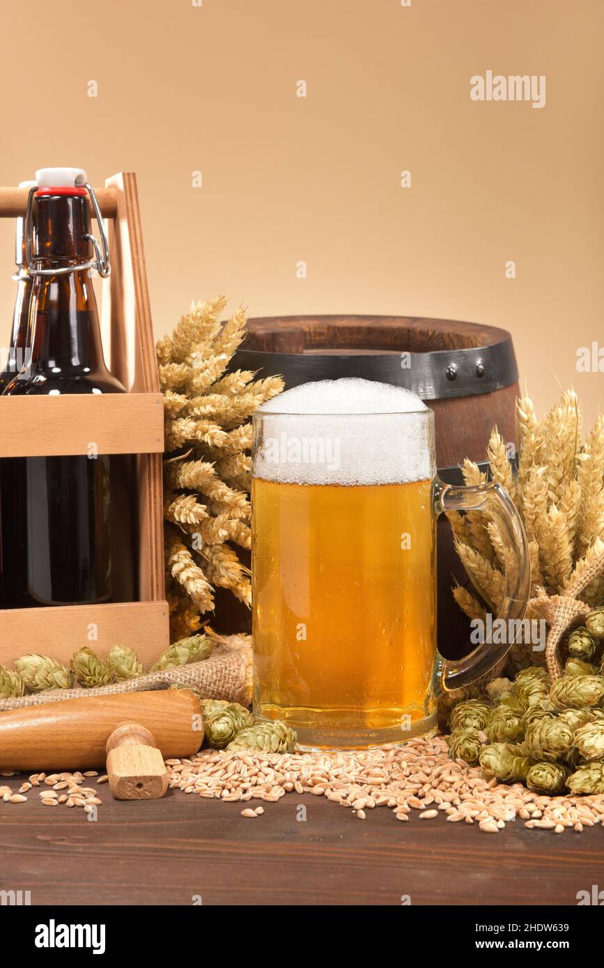 Wheat malts hi-res stock photography and images - Alamy