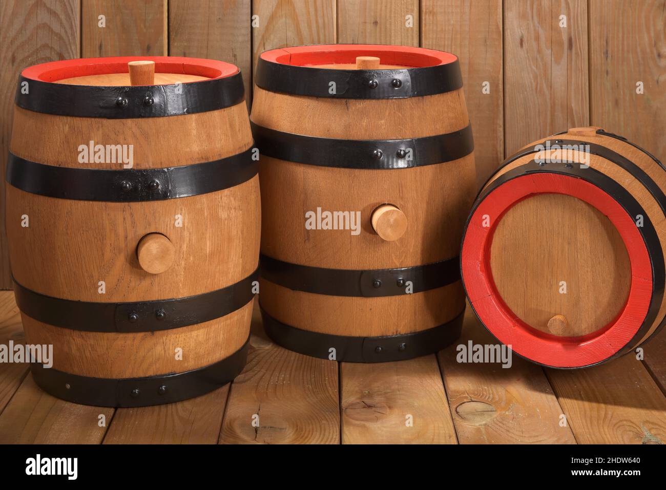 wooden barrel, beer keg, wooden barrels, kegs Stock Photo - Alamy