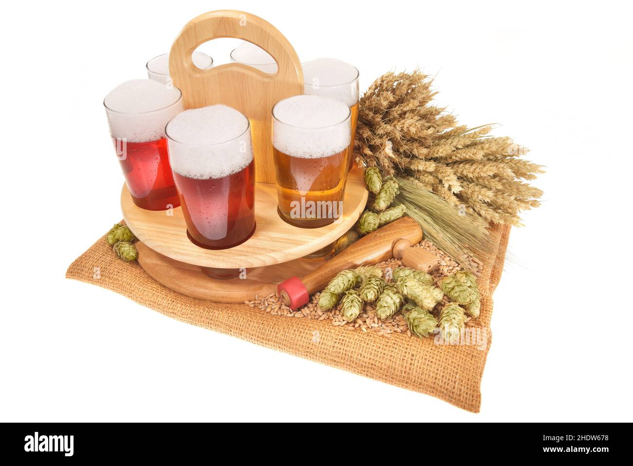 beer, ingredient, varieties, Beer Glass Carrier, beers, ingredients ...