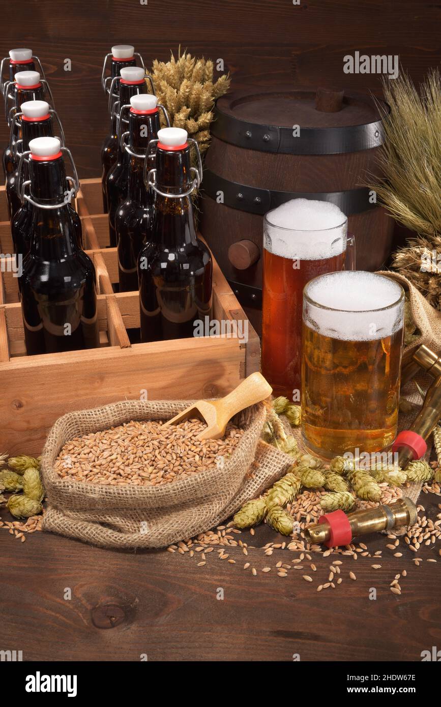 beer, lager, beers Stock Photo - Alamy
