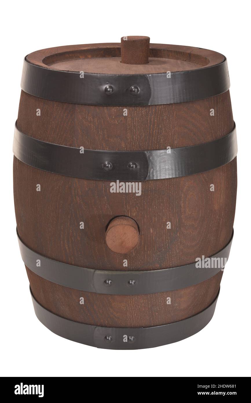 wooden barrel, beer keg, wooden barrels, kegs Stock Photo - Alamy
