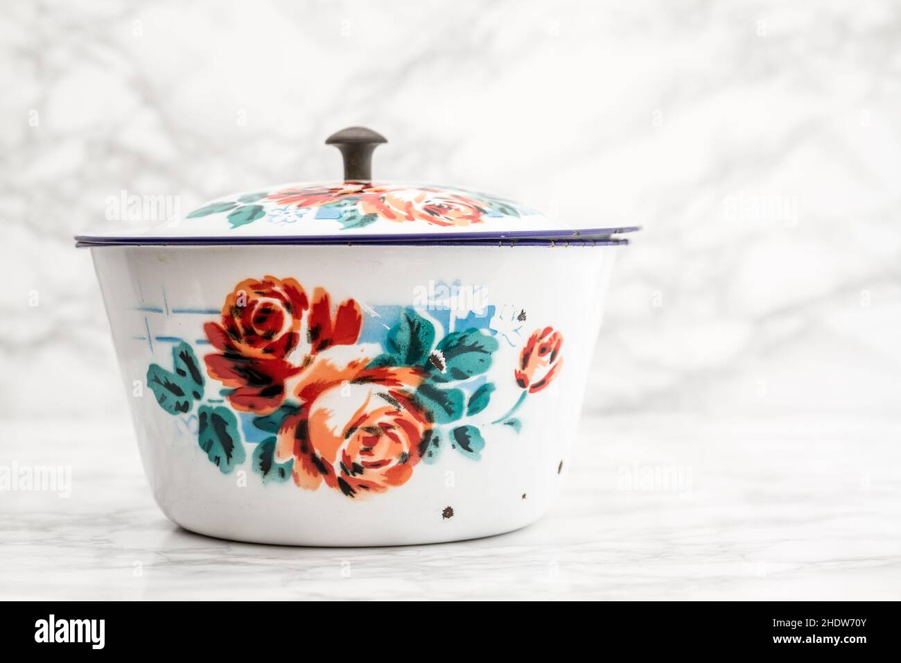 dishware, enamel, floral pattern, crockery, dishwares, enamels, floral ...