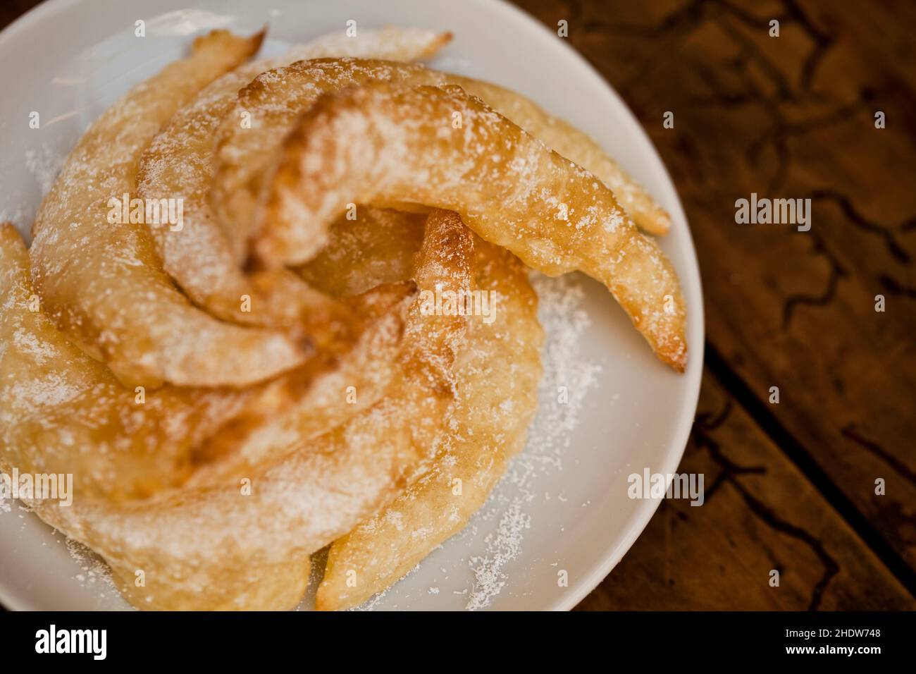 Fancy Brazilian Tapioca chips. Flatbread made from cassava. Food ...