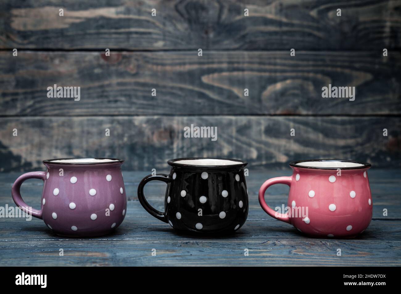 Spotted tea cups hi-res stock photography and images - Alamy