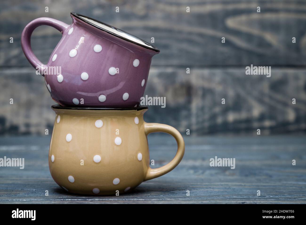 Retro cups hi-res stock photography and images - Alamy