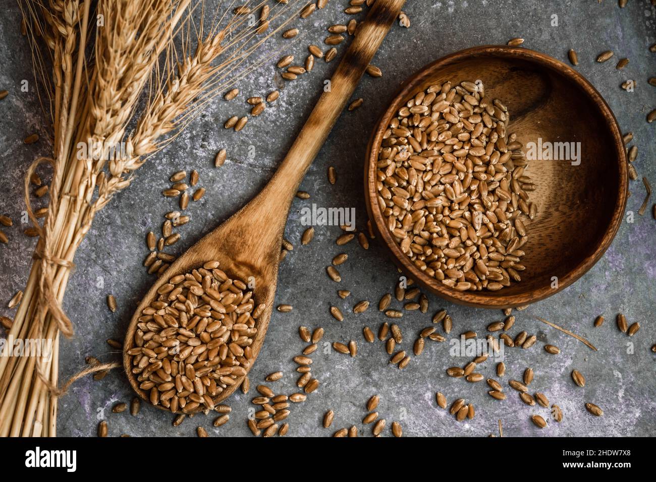 wheat, staple food, wheats, staple foods Stock Photo - Alamy