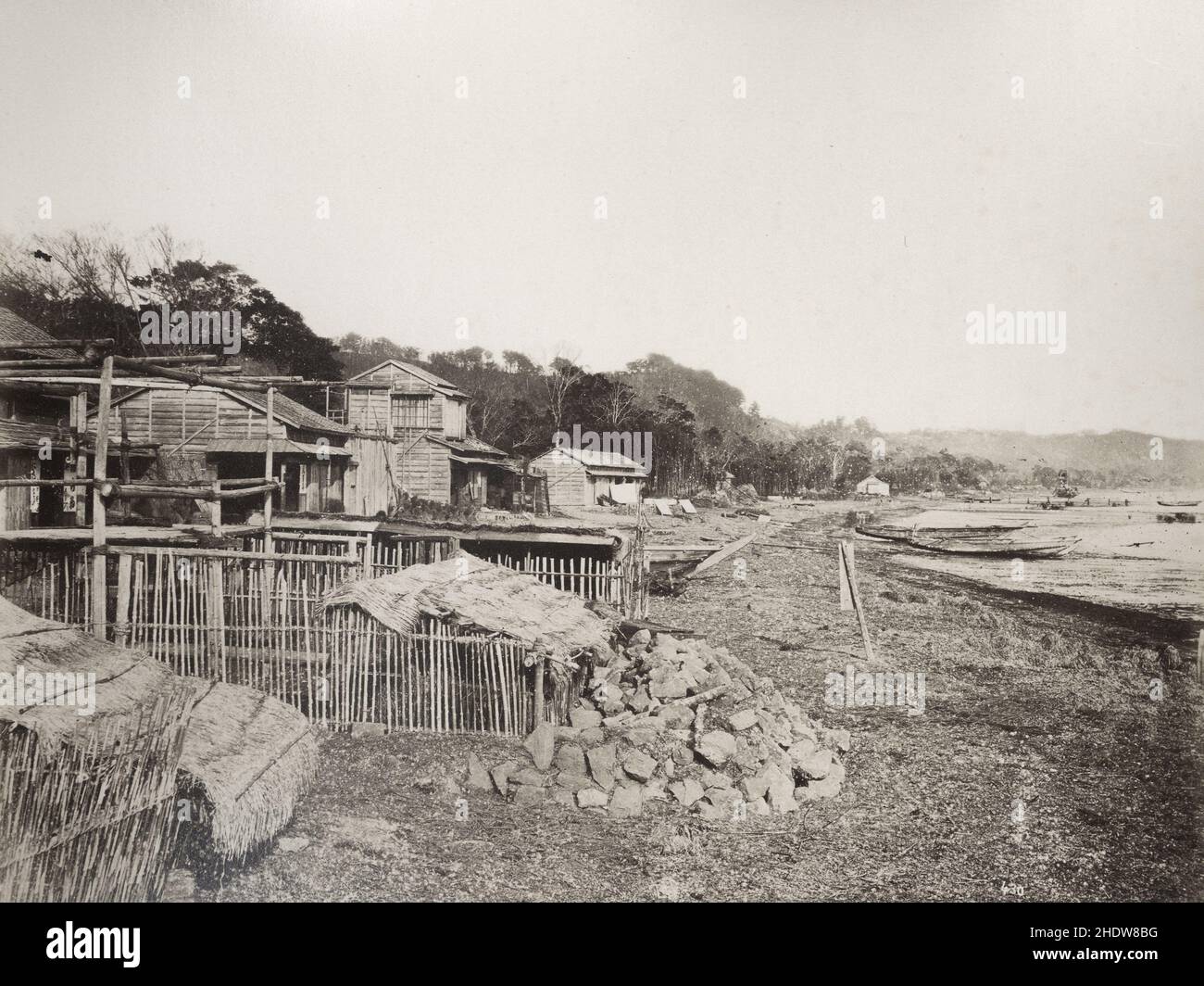 Vintage 19th century photograph, Japan: c.1970's Mississippi Bay ...