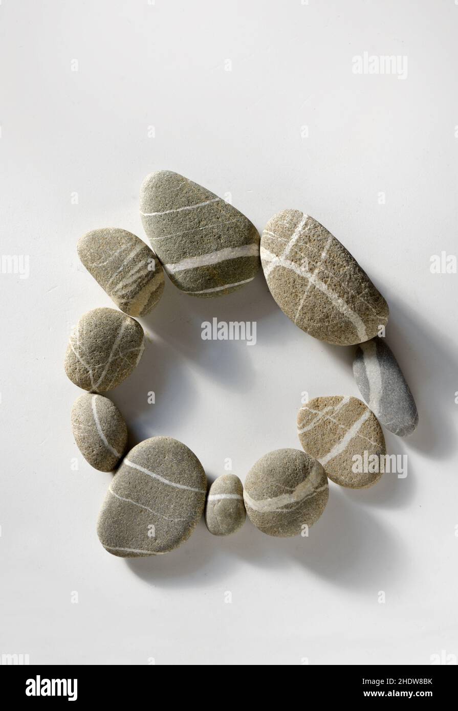 circle, pebble, circles, pebbles Stock Photo - Alamy