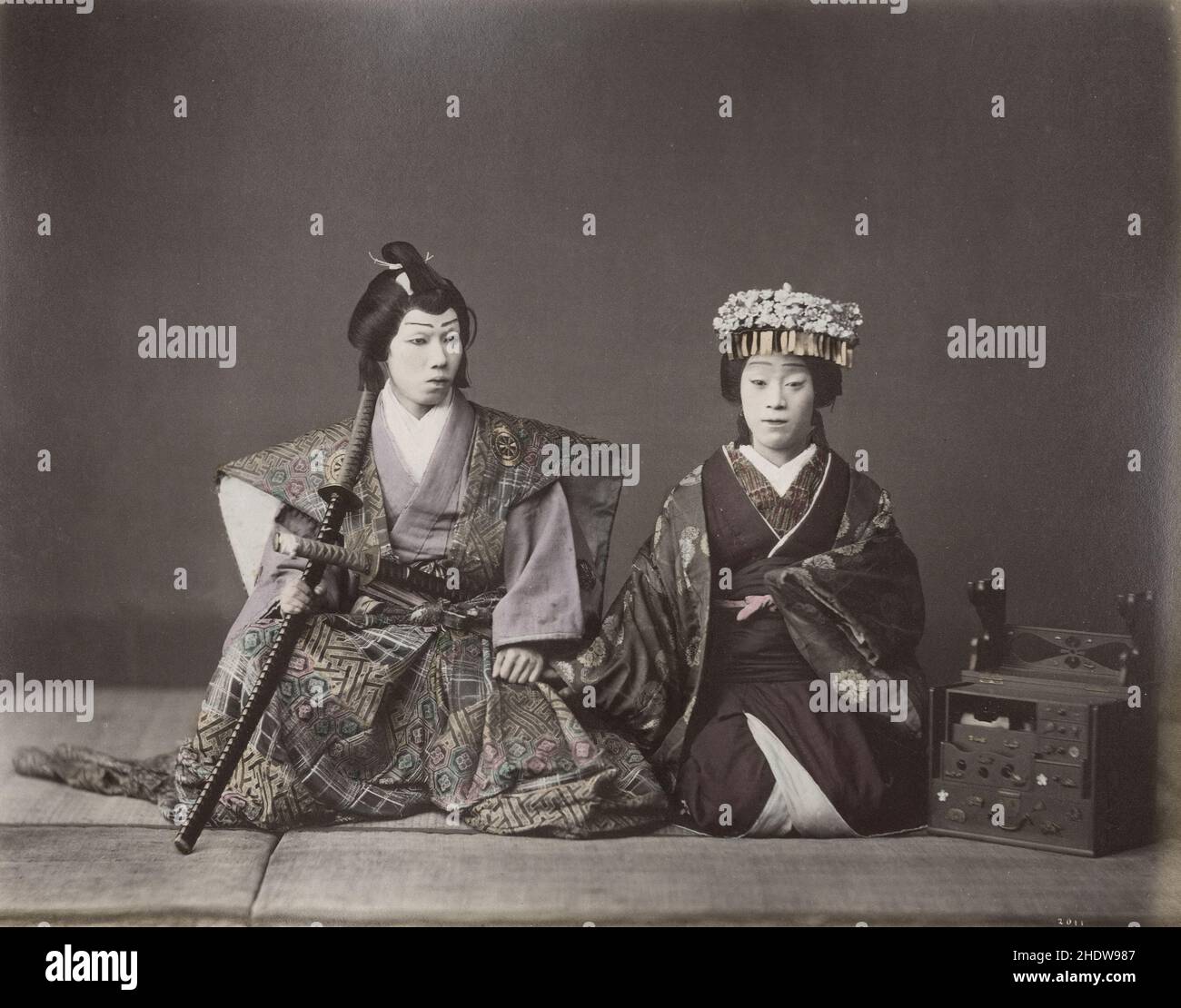 Vintage 19th century photograph, Japan: c.1870's Japan, von Stillfried ...