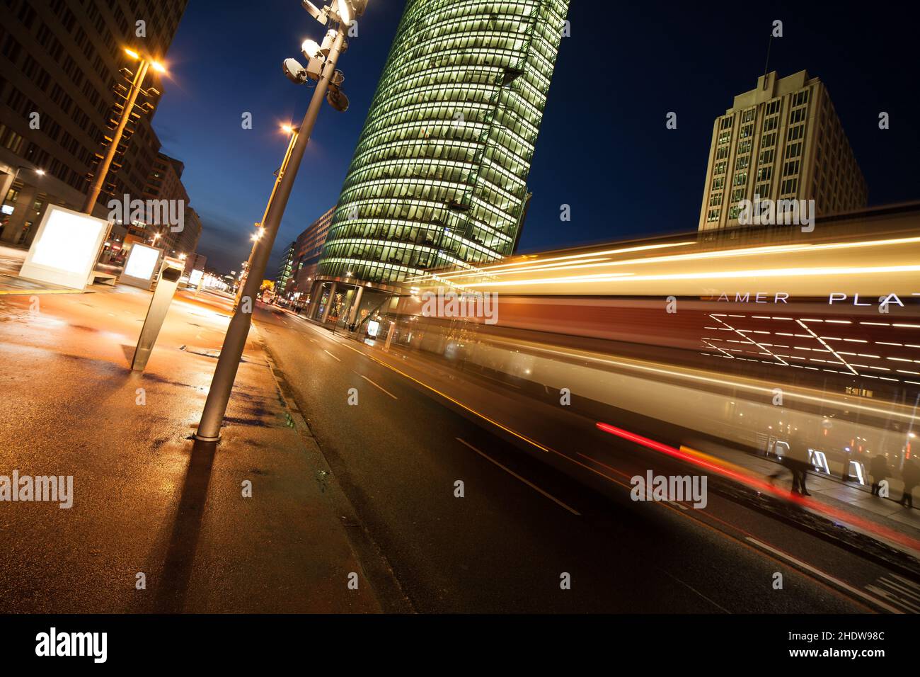 street, light stripes, road, roads, streets Stock Photo - Alamy