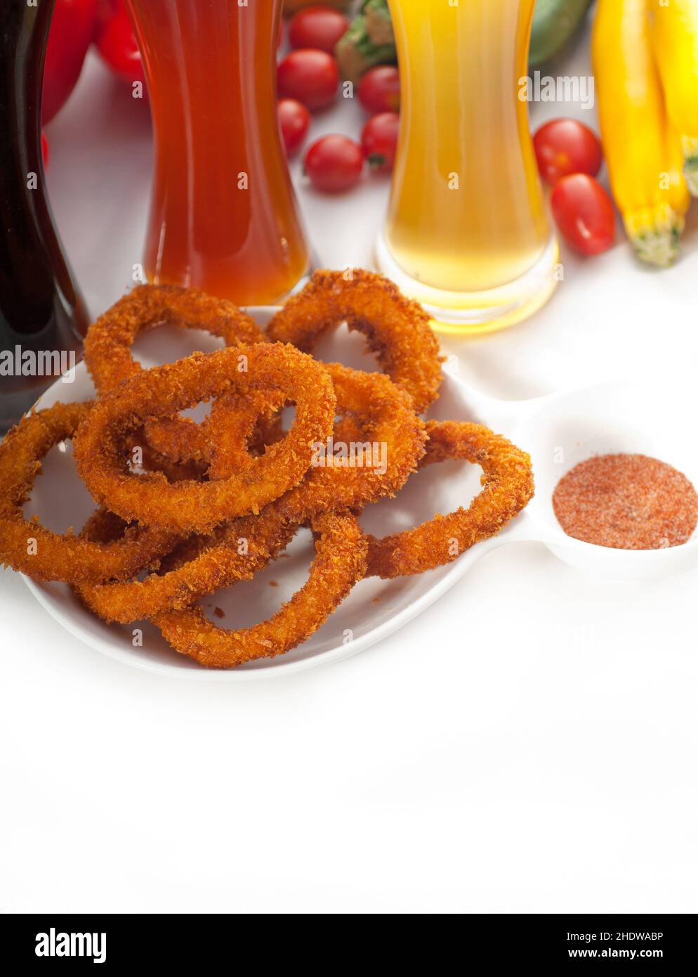 breaded, calamari, breadeds, squid Stock Photo - Alamy