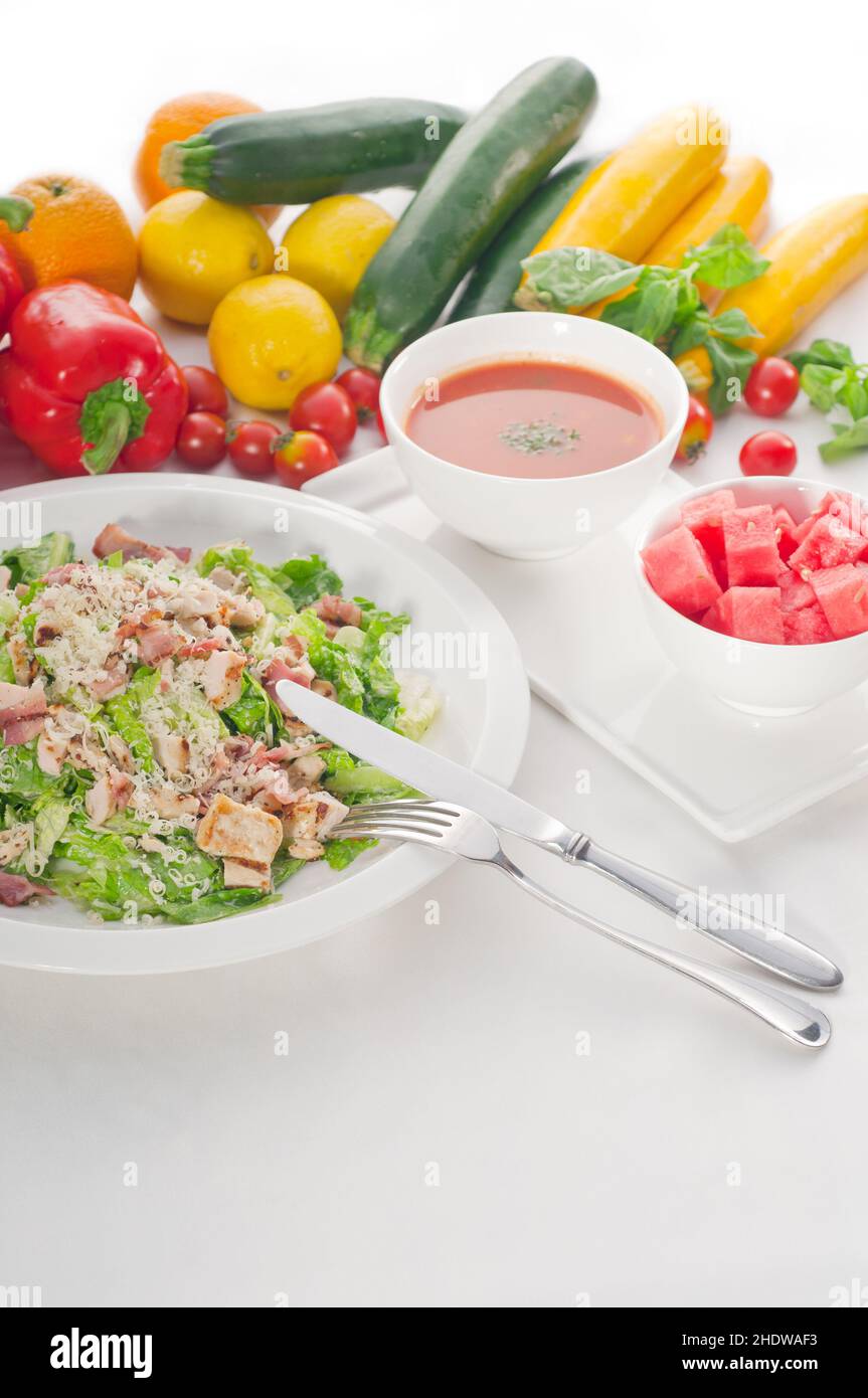 snack, appetizers, caesar salad, snacks, appetizer, caesar salads Stock ...