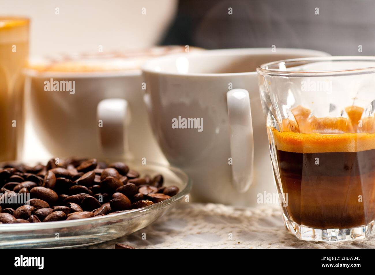 Coffee variants hi-res stock photography and images - Alamy