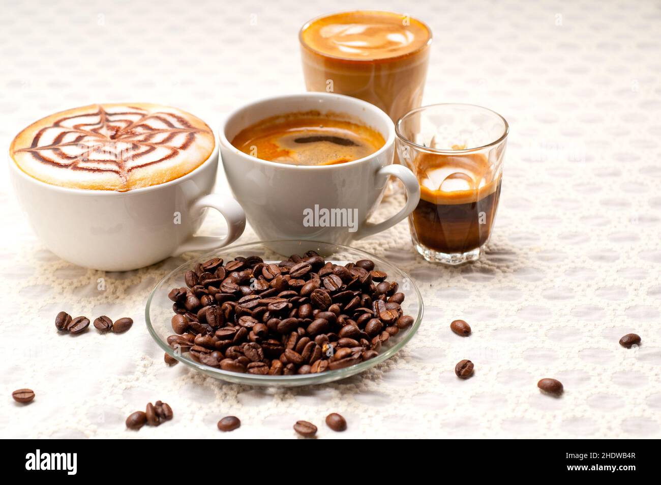 Coffee variants hi-res stock photography and images - Alamy