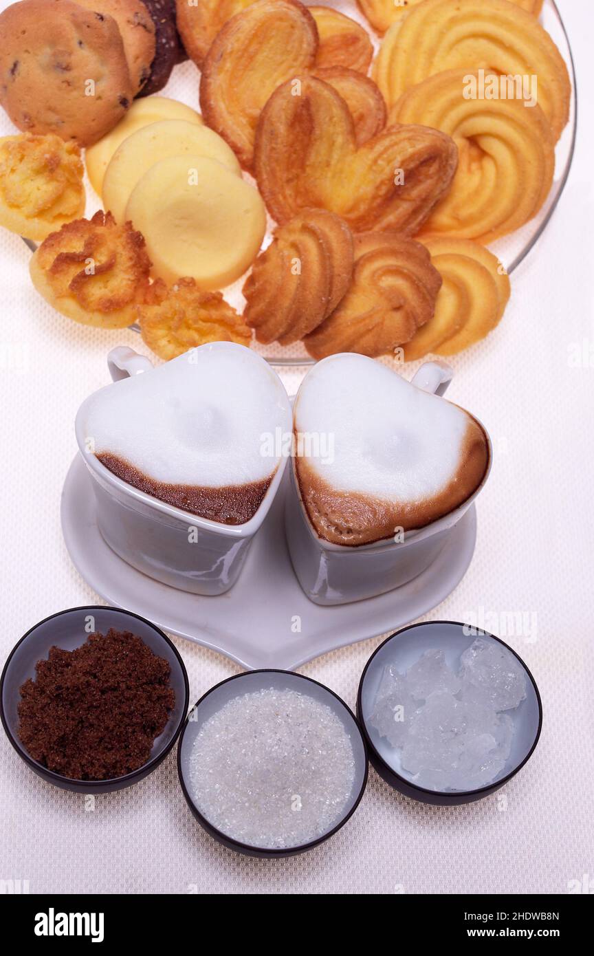 coffee time, latte, coffee break, lattes Stock Photo - Alamy