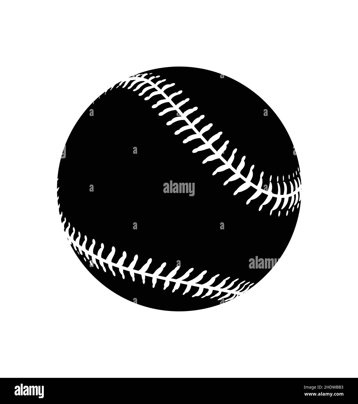 simple black baseball base ball symbol icon vector isolated on white ...