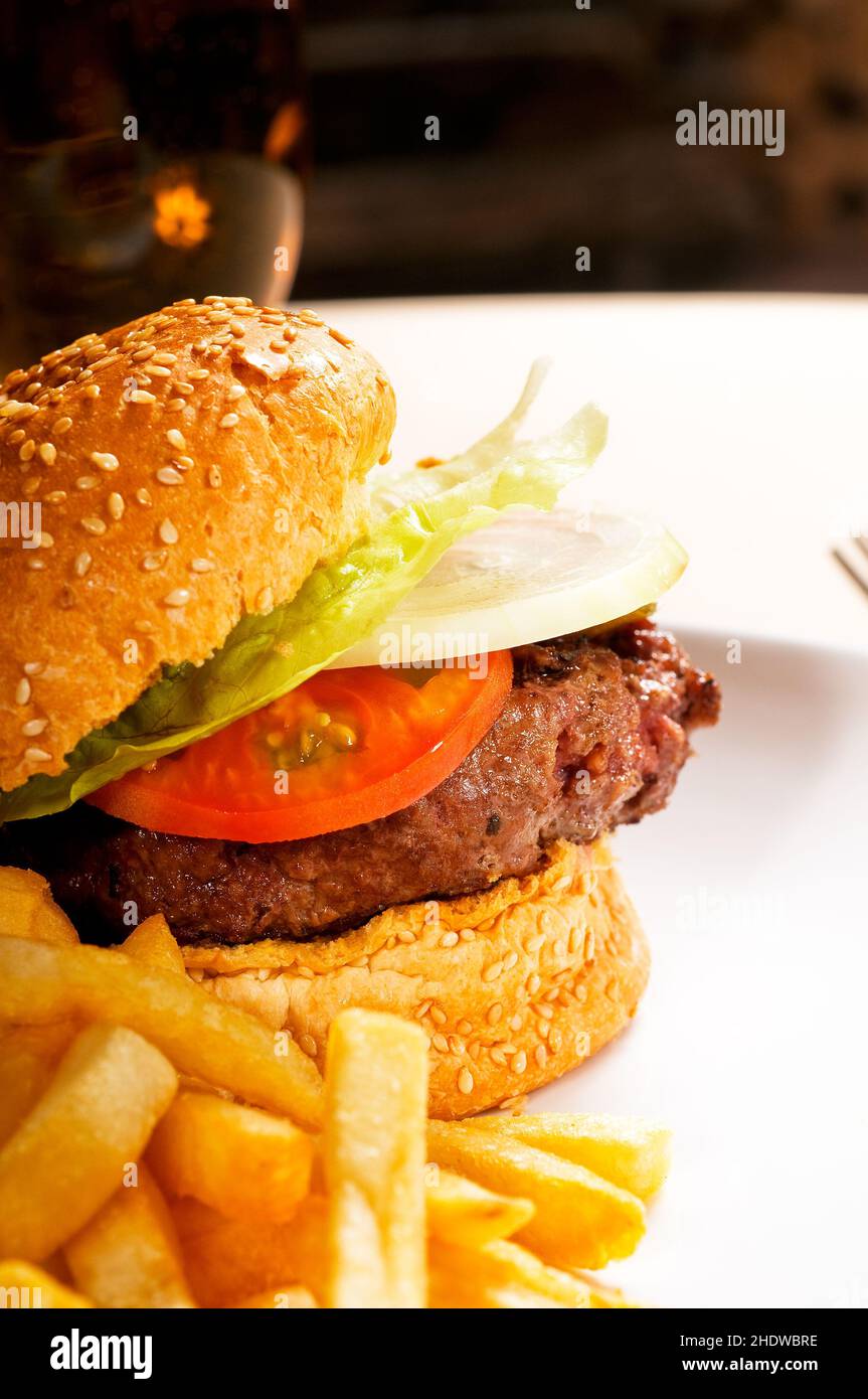 fast food, hamburger, fastfood, burger, burgers, hamburgers Stock Photo ...