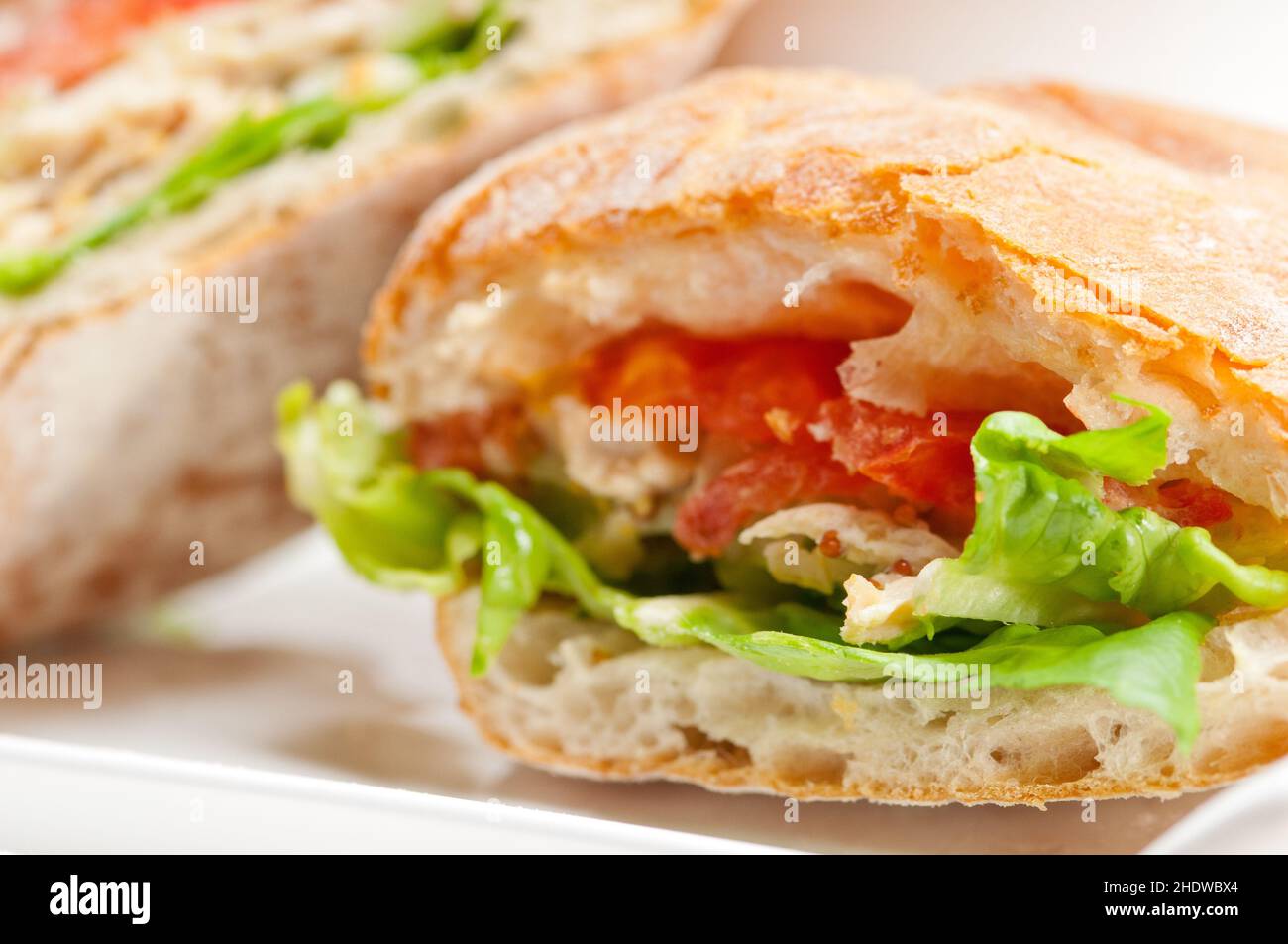ciabatta, lunch, ciabattas, lunch time Stock Photo - Alamy