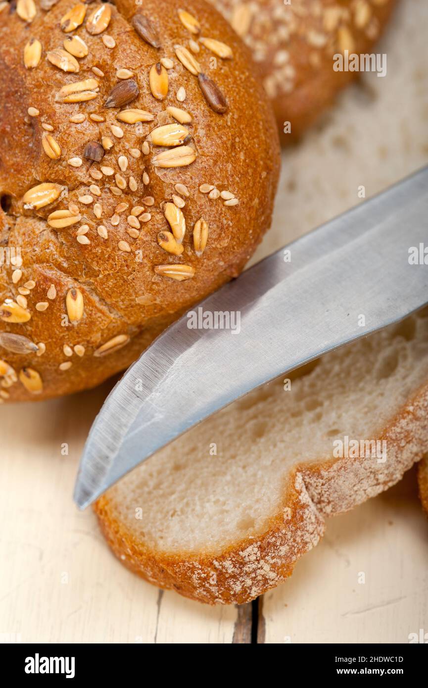 bread, bun, grain bread, breads, buns, grain breads Stock Photo - Alamy